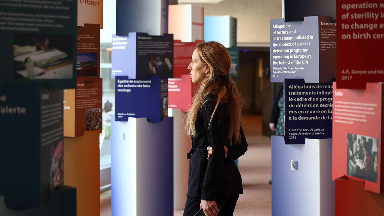 Inauguration of an exhibition dedicated to the 75th anniversary of the ...