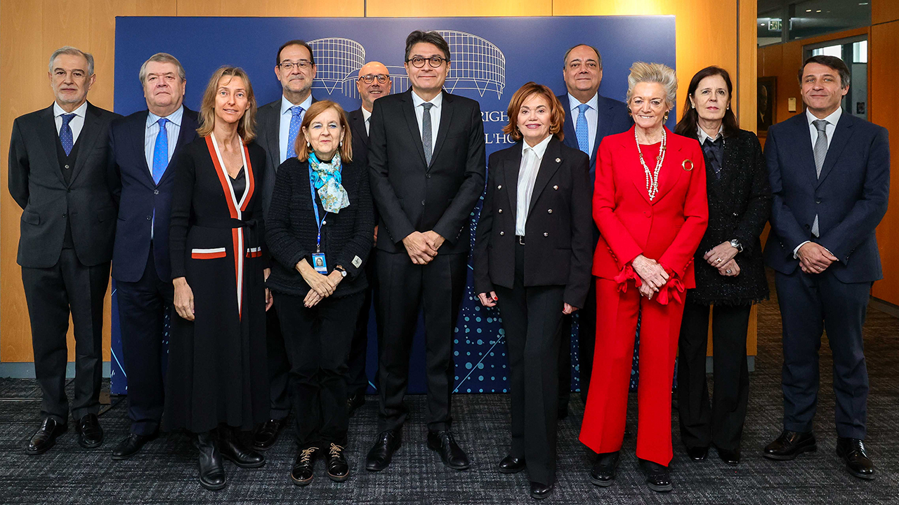 Delegation of judges from Spain’s Constitutional and Supreme Courts ...